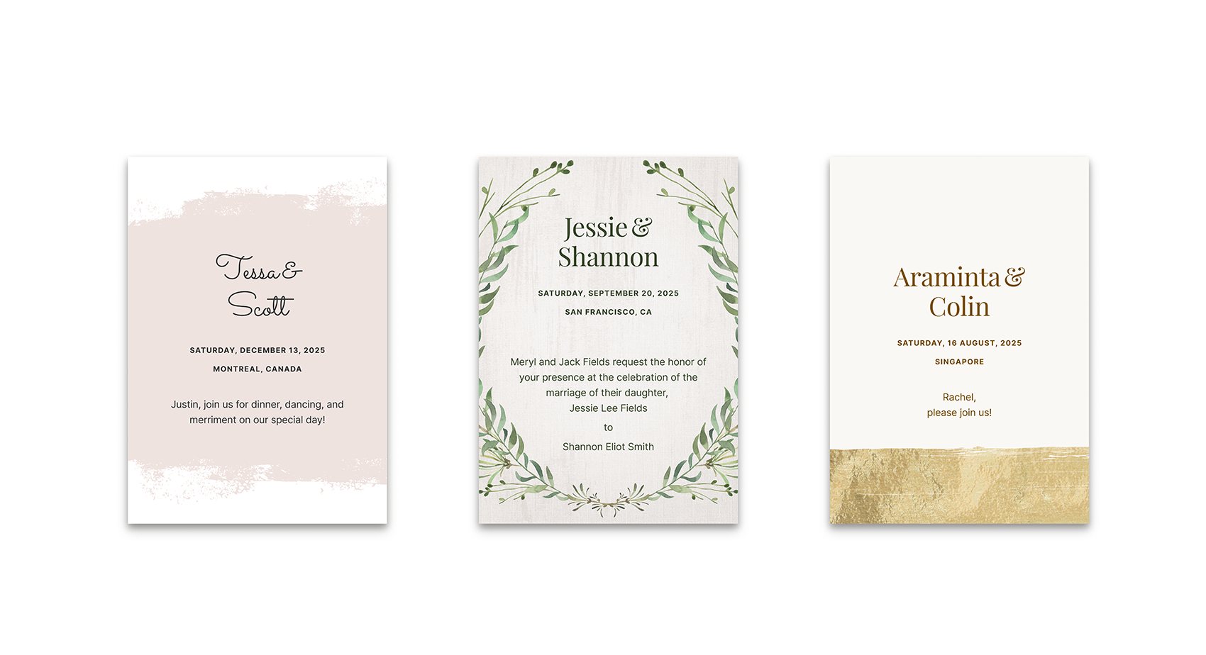 Invitation Text Sample Modern Wedding Invitation Wording Examples