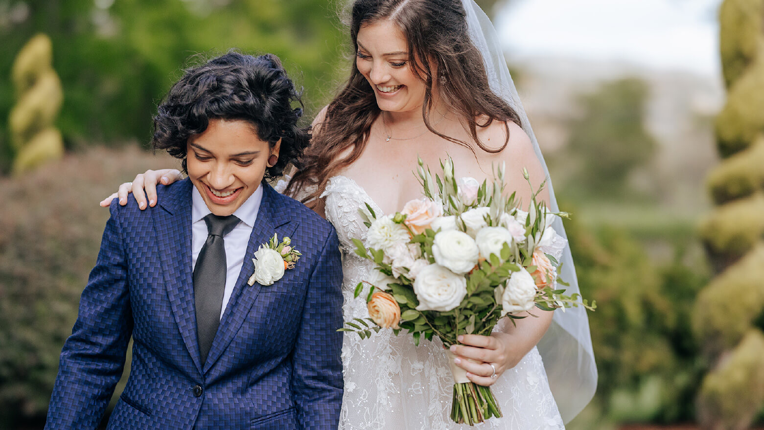 Gender-Neutral Wedding Outfits: Style Guide + Where to Find Them | Joy